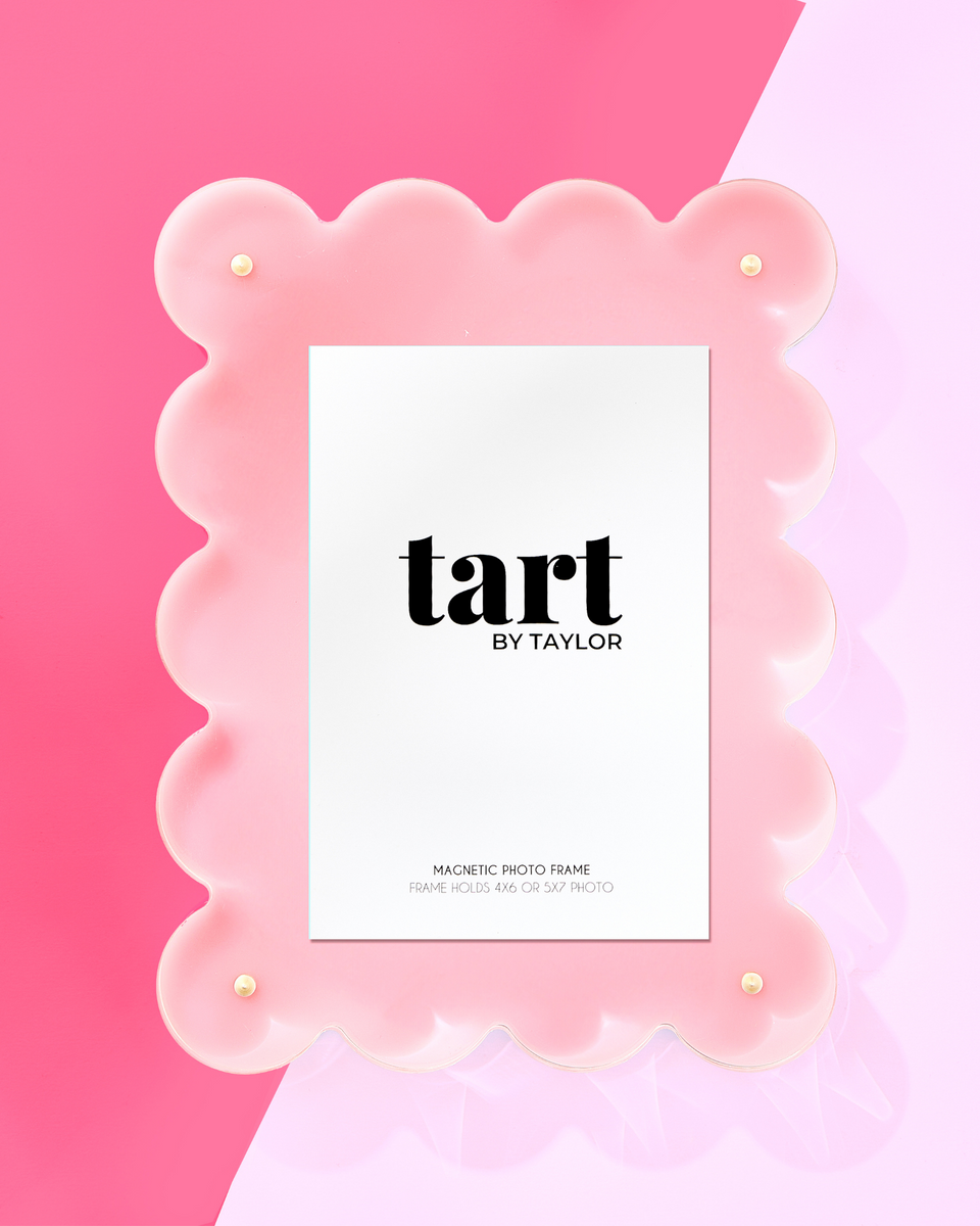 Light Pink Acrylic Picture Frame – Tart By Taylor