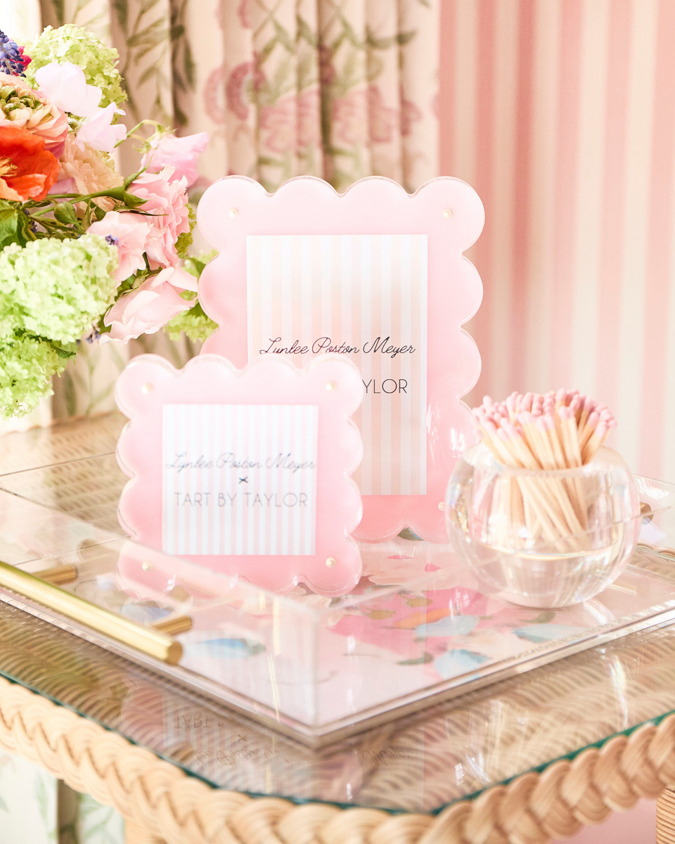 Light Pink Acrylic Picture Frame – Tart By Taylor