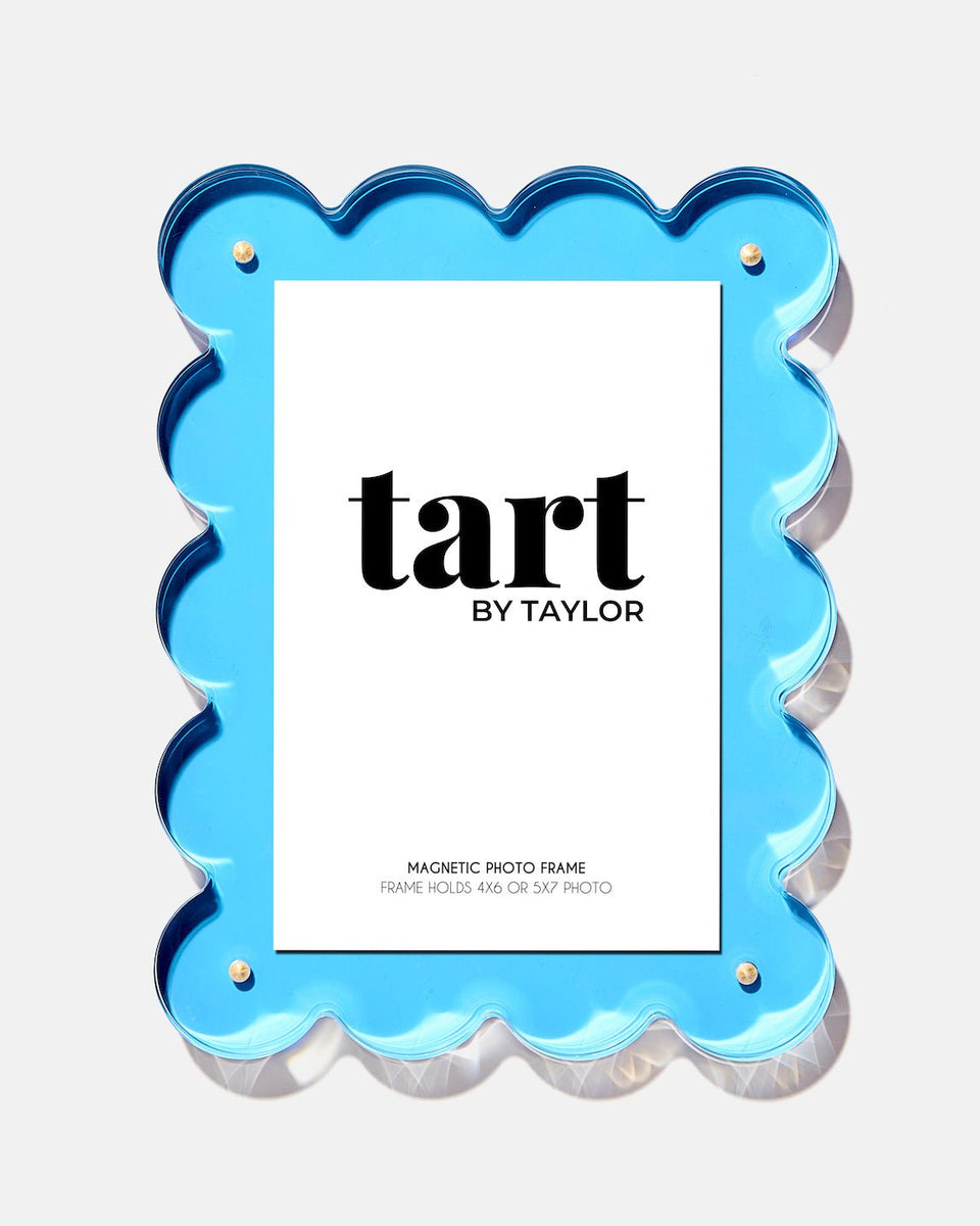 Neon Blue Acrylic Picture Frame – Tart By Taylor
